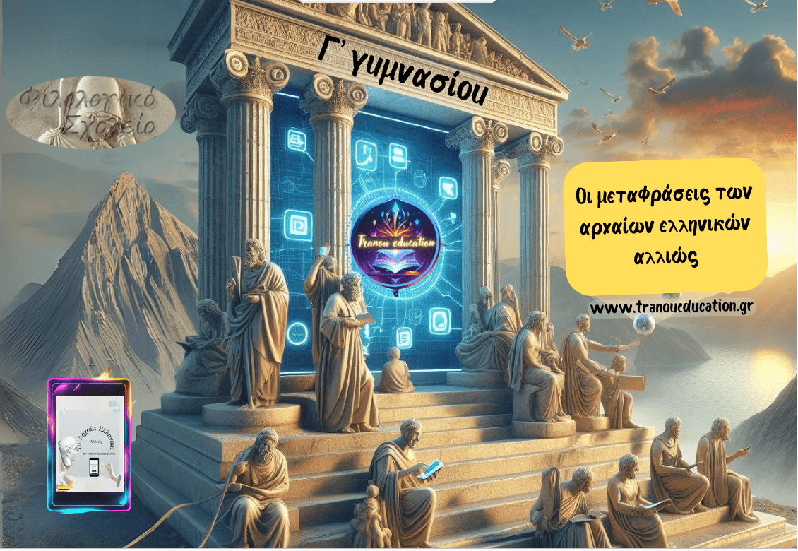 ΔΙΑΦΟΡΟΠΟΙΗΜΕΝΗ ΜΕΤΑΦΡΑΣΗ 9ης ΕΝΟΤΗΤΑΣ ΑΡΧΑΙΑ Γ΄ ΓΥΜΝΑΣΙΟΥ : ΟΙ ΝΟΜΟΙ ...
